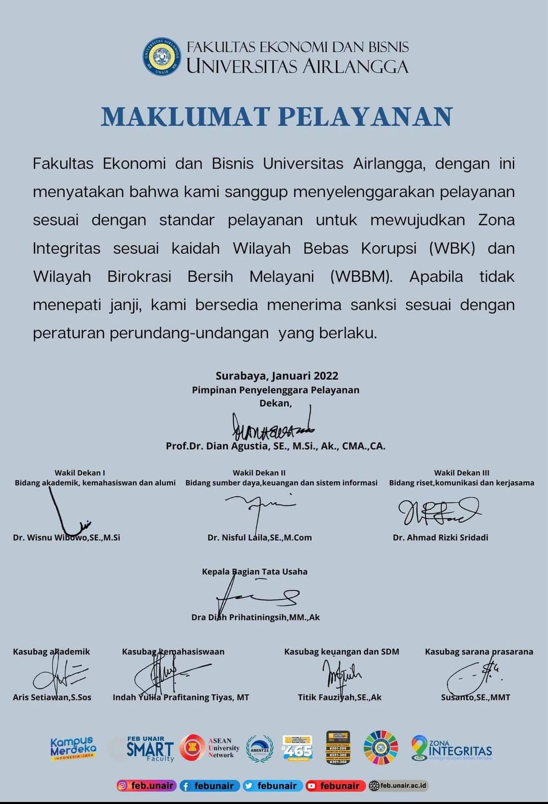 Program Studi S1 Manajemen FEB Unair